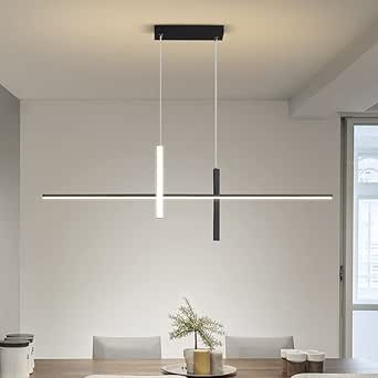 Dining Room Light Fixtures Over Table, Modern Black Chandeliers ...