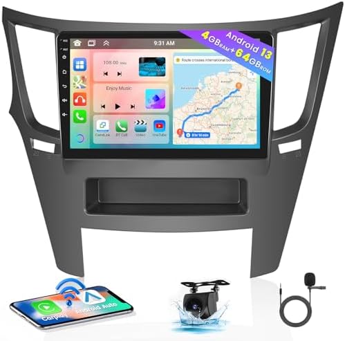 Amazon.com: [4G+64G] Android 13 Car Radio for Subaru Legacy Outback ...