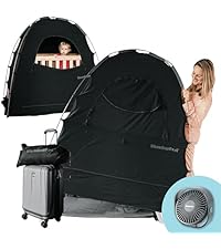 Amazon.com: SlumberPod with Fan The Original Blackout Sleep Tent Travel ...