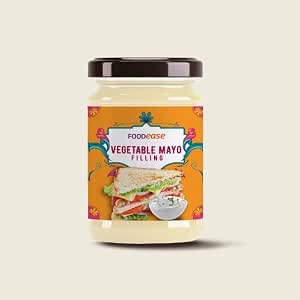 FOODease Vegetable Mayo Filling (270 Grm) Pack of 1 - Veg Mayonnaise ...