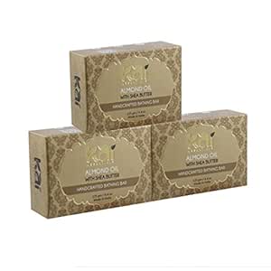 Buy Kai essentials Handmade Moisturizing Almond oil Soap,with Shea ...