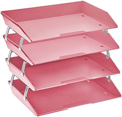 Amazon.com: Acrimet Facility 4 Tier Letter Tray Side Load, Desktop File ...