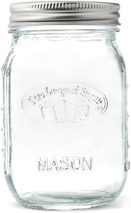 Amazon.com: Two Lumps of Sugar 16 oz Regular Jars with Lids and Rings ...