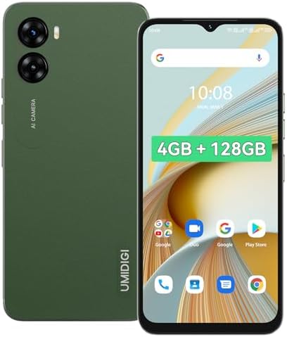 UMIDIGI G3 Plus Teléfono Móvil (2023),Android 13 Teléfono,8GB+128GB Teléfono Celular,Batería de ...