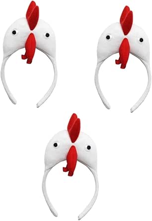 Amazon.co.jp: PRETYZOOM Rooster Headband Easter Head Bopper Ear Horn ...