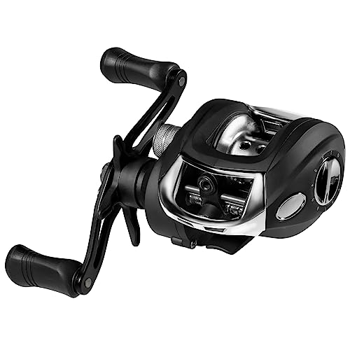 Snapklik.com : HANDING Baitcasting Reels 63:1 Gear Ratio 18LB Max Drag ...
