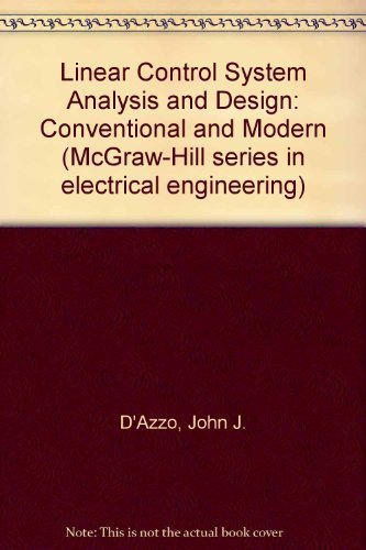 Amazon.in: Buy Linear Control System Analysis and Design: Conventional ...