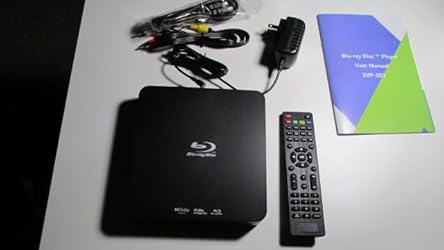 Amazon.com: Super Mini Blu-ray HD DVD for TV, 1080P Blue-ray Home ...