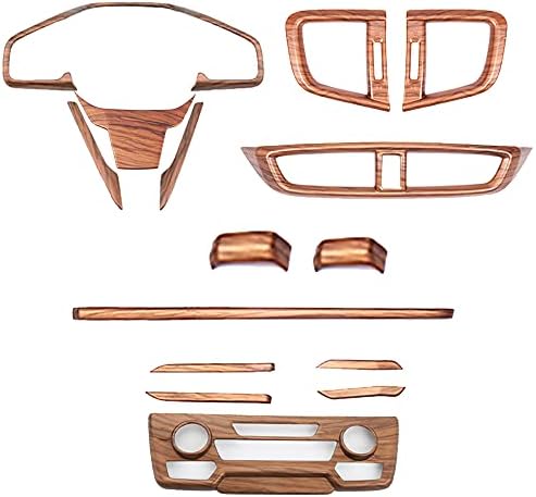 Amazon.com: CEBAT 15PCS Full Interior Decoration Covers Center Consoles ...