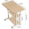 Warmiehomy Movable Computer Desk Table Height Adjustable Office Desk ...