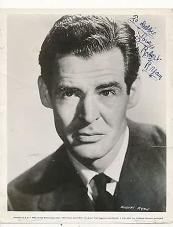 Robert Ryan -Autographed-Signed-Signature- 8x10 Original Photo at ...