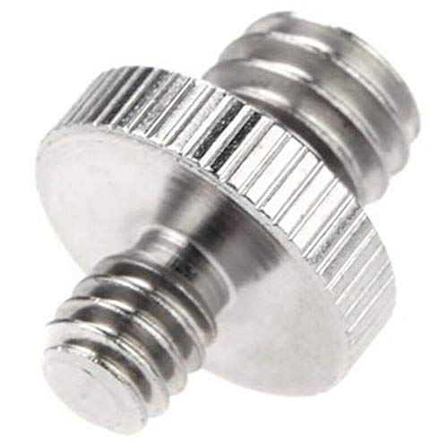 PRAV® 10X(1/4"Male to 3/8" male threaded Double male screw adapter J5Q8 ...