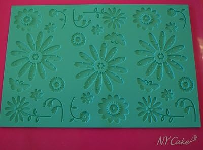 Amazon.com: NY Cake Fondant Impression Mat, Brick Design- Silicone ...