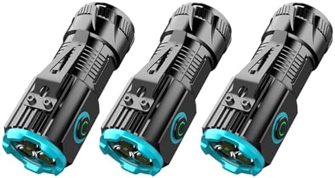 URQVFZ Three-Eyed Monster Mini Flashlight,Mini Handheld Flashlight ...