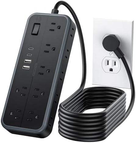 Swivel Power by Bell+Howell Power Strip w/Surge Protection Rapid ...