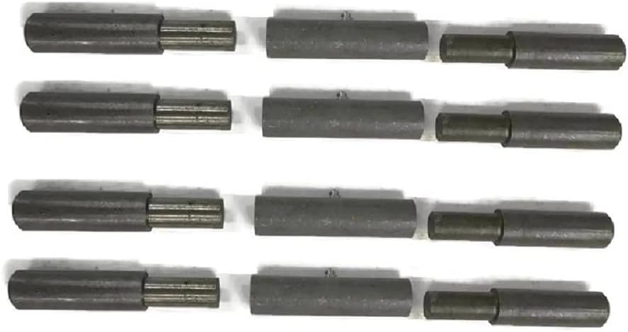 Amazon.com: 4 Pieces Ramp Door Hinges 10'' Weld On Straight Greaseable ...