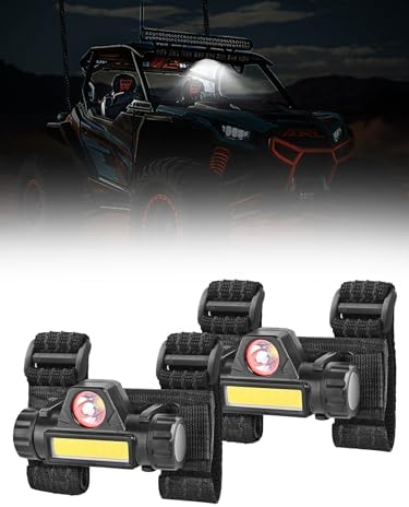 Amazon.com: ZIDIYORUO UTV Dome Light – Rechargeable UTV Cage Roof ...