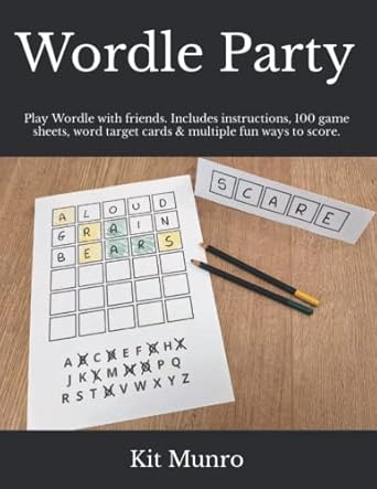 Wordle Party: Play Wordle with friends. Includes instructions, 100 game ...