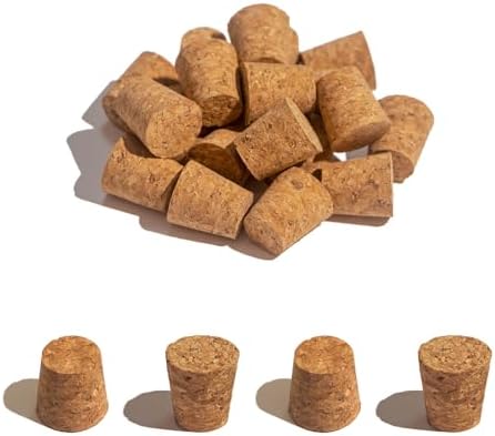 Amazon.com: 30PCS Natural Cork Stoppers for Glass Bottles,Crafts & Home ...