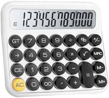 Amazon.com : Standard Calculator 12 Digit,6.2 * 4.2in Desktop Large ...