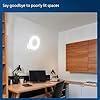 Philips 18W B22 LED O - Bulb | OrbitGlow O Shape Bulb For Home, Office ...