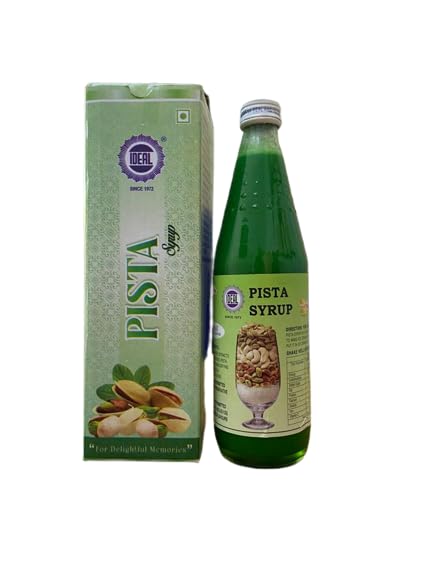 IDEAL Pista Syrup - 750ml, 1L, 1 Piece, Bottle, Natural, Healthy ...