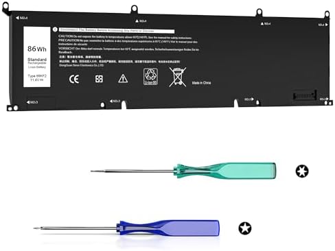 Amazon.com: Vmaxxfanee 69KF2 86Wh Laptop Battery Replacement for Dell ...