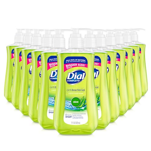 Snapklik.com : Dial Antibacterial Liquid Hand Soap, Aloe Scent, 11 Fl Oz
