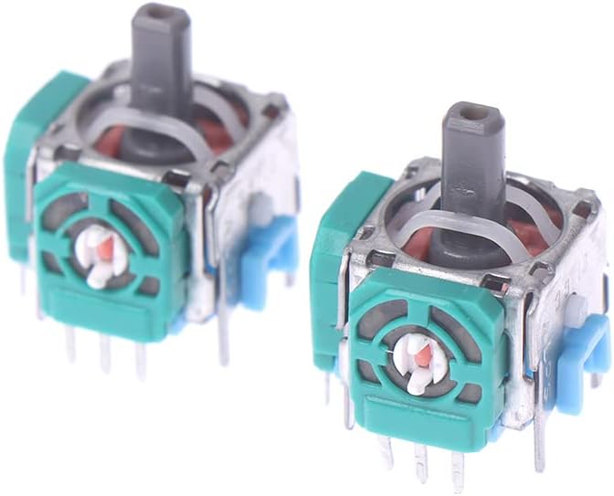 Amazon.com: 2pc 3D Analog Joystick Thumb Stick Replacement Repair Part ...