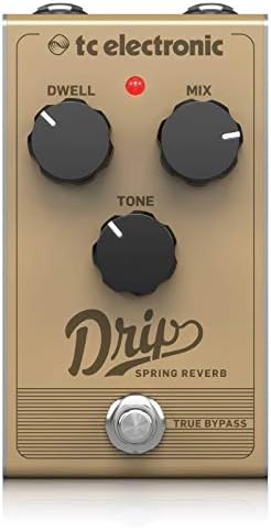Amazon.com: TC Electronic DRIP SPRING REVERB Retro Spring Reverb with ...