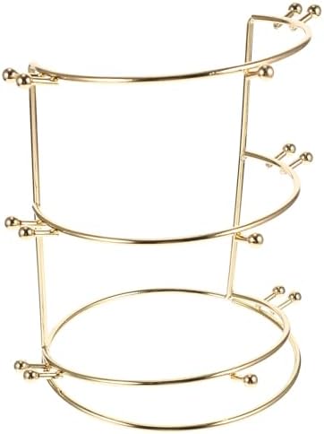Amazon.com: minkissy Crown Display Stand Metal Brackets Hair ...