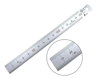 SHINWARULES Shinwa H-101A 150 mm Rigid (15 x 0.5 mm) Zero Glare Satin ...