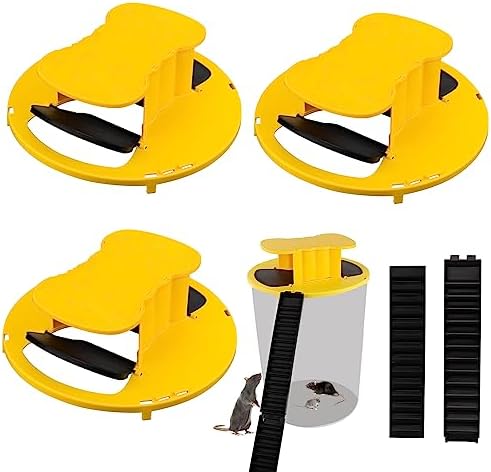 Amazon.com : Mice Mouse Trap Bucket Flip Lid,Mouse Trap Bucket Indoor ...
