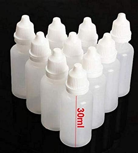 12 Pcs 30 ml Mini Eye Drops Essential Oil Bottle,Squeezable Plastic Eye ...