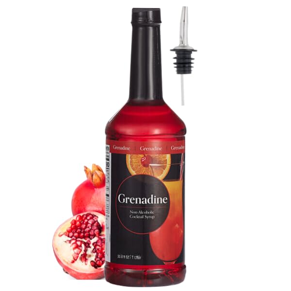 Amazon.com: Grenadine Syrup Non-Alcoholic. Pomegranate Flavor, Great ...