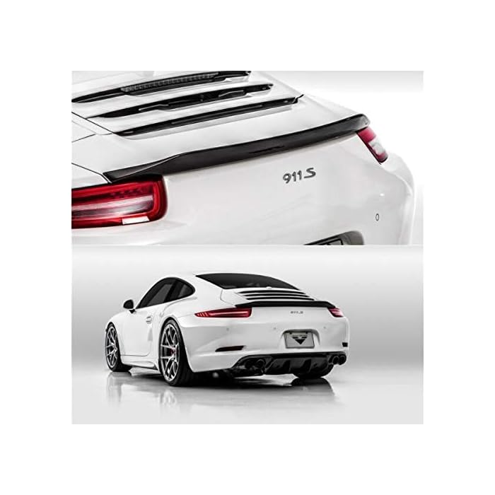 Buy Real Carbon Fiber Trunk Spoiler Boot Wing, For Porsche 911 Carrera ...