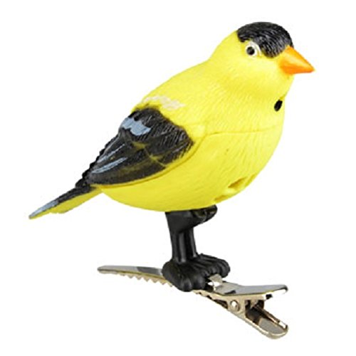 Motion-sensing Chirping Birds (Golden Finch) Home Garden Home Security ...