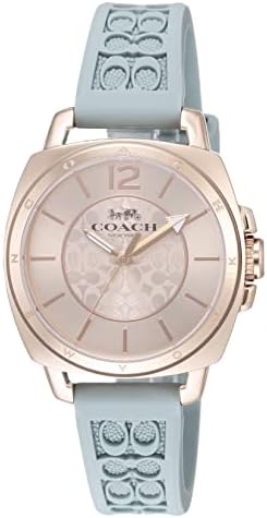 Amazon | [コーチ] 腕時計 BOYFRIEND ボーイフレンド ゴールド 文字盤 ステンレススチール レザー クォーツ Quartz ...