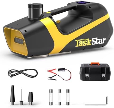 Amazon.com: TaskStar Electric Car Jack 12V: 5 Ton/11023 LBS Hydraulic ...