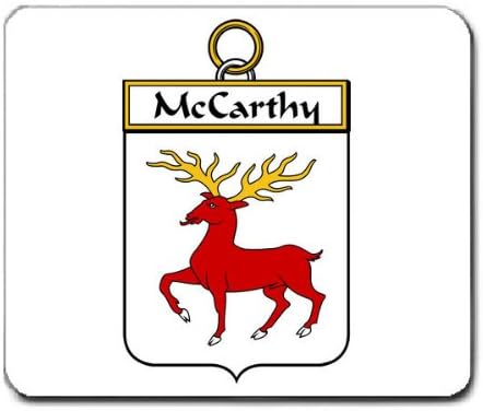 Amazon.com : McCarthy Family Crest Coat of Arms Mouse Pad : Office Products
