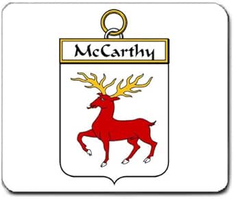 Amazon.com : McCarthy Family Crest Coat of Arms Mouse Pad : Office Products