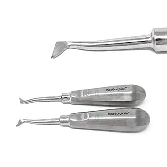 IS IndoSurgicals Cryer Elevator Left and Right Pair Dental Instrument ...