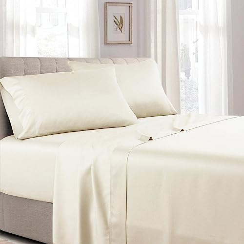 Amazon.com: Royal Hotel Bedding Low Profile Sheets Made in USA - 250 ...