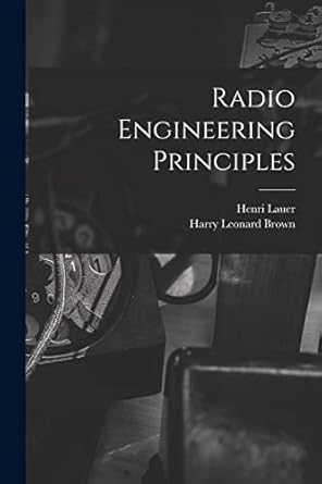 Buy Radio Engineering Principles Book Online at Low Prices in India | Radio Engineering ...