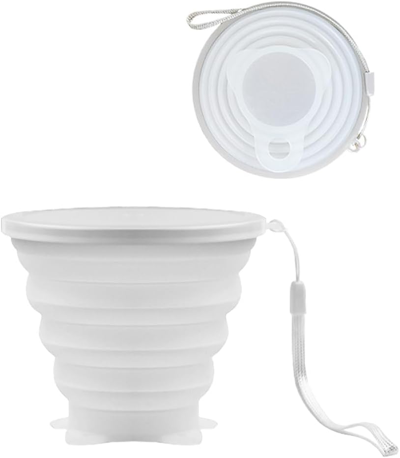 Amazon.com: Guissi Collapsible Cup Compact Silicone, Reusable Food ...