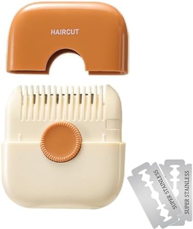 Amazon.com : AWINGGILA 2 in 1 Hair Trimmer, Manual Bangs Trimmer Comb ...