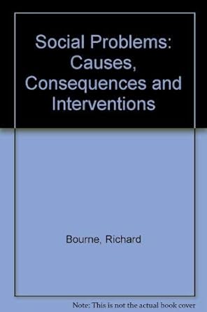 Buy Social Problems: Causes, Consequences and Interventions Book Online ...