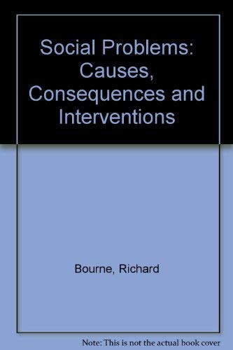 Buy Social Problems: Causes, Consequences and Interventions Book Online ...