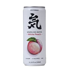Amazon.com: CHI FOREST Sparkling Water, White Peach Flavored