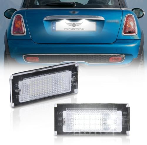 Amazon.co.jp: POPMOTORZ BMW License Light LED License Lamp MINI Mini ...